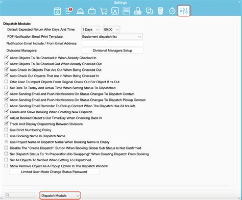 112 Toolbox Dispatch Module Settings Emt Farmerswife Support