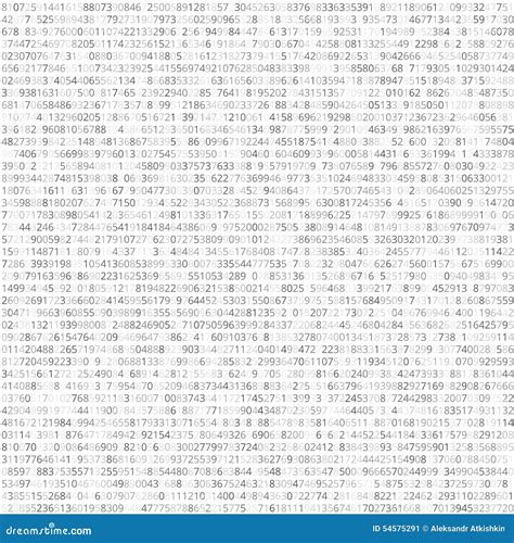 Binary Code Stock Vector Illustration Of Script Cryptography 54575291