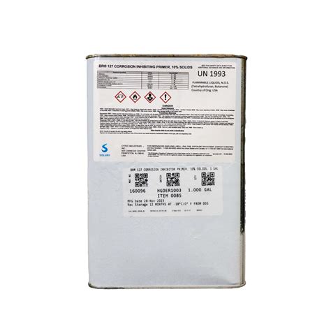 Solvay Br127 Corrosion Inhibiting Primer