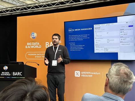 🏆 Finalist At The Barc Startup Award 🏆 It Was A Great Honor To Pitch The Data Mesh Manager At