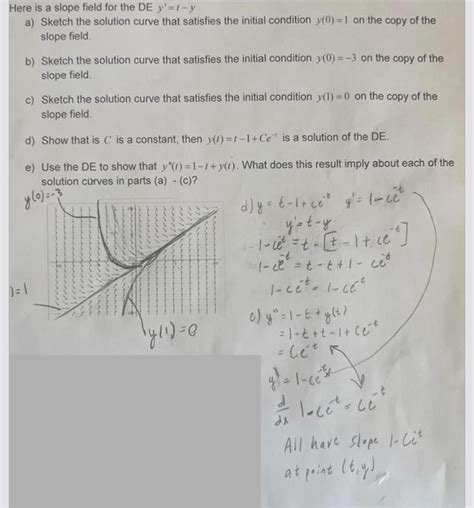 Slope Fields Are Confusing Howd I Do Rcalculus