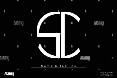 Alphabet Letters Initials Monogram Logo Sc Cs Stock Vector Image And Art Alamy