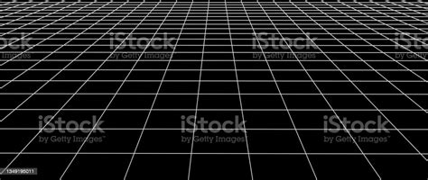 추상 프레임 풍경 벡터 원근 그리드입니다 3d 메시 선에 대한 스톡 벡터 아트 및 기타 이미지 선 안내 점박이 Istock