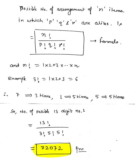 Solved How Many 13 Digit Numbers Can Be Created From The Digits Course Hero