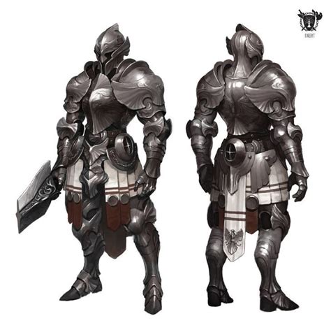 모델링 포트폴리오 중세 갑옷 전사