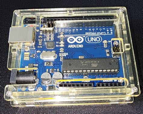 Arduino Uno R With Transparent Case Everything Else On Carousell
