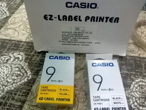 Laminated Casio Label Printer Tape Cartridge Model Name Number 6mm Xr6we1 At ₹ 460 Piece In Mumbai