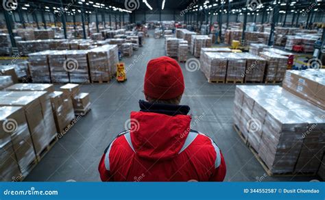 Efficient Warehouse Operations Are Crucial For Logistics Management Stock Image Image Of
