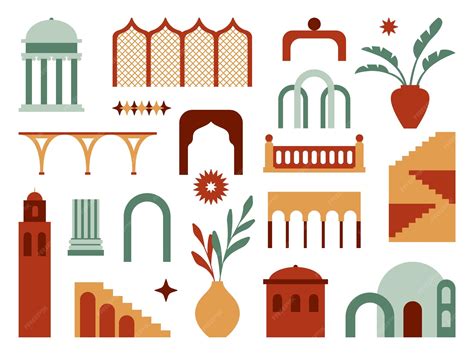 Premium Vector Geometry Architecture Geometric House Abstract Art