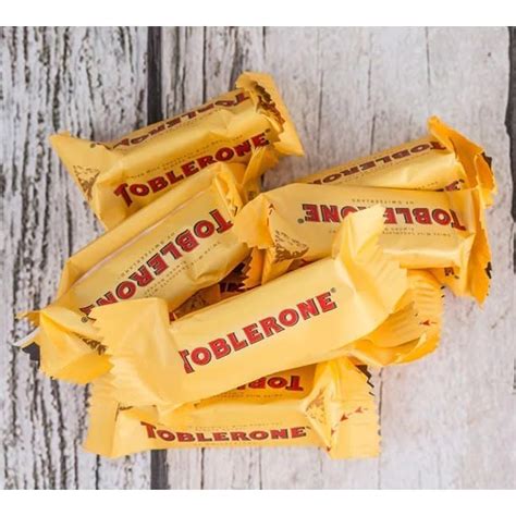 Toblerone Tiny Milk Chocolate With Honey And Almond Nougat Bar