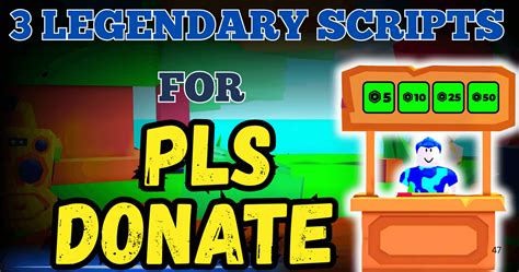 3 Lengendary Roblox Scripts For Pls Donate Autofarm Beg