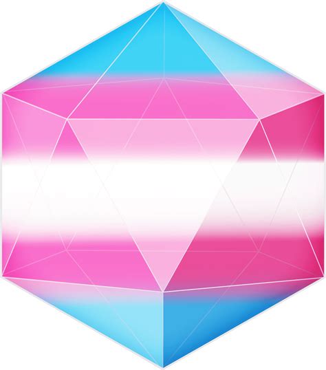 Download Translucent Pink Blue Diamond Graphic