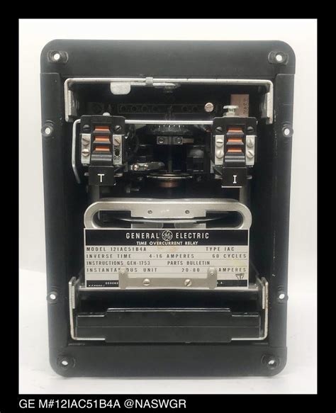 Ge 12iac51b4a Overcurrent Relay 4 16 Amp — North American Switchgear Store