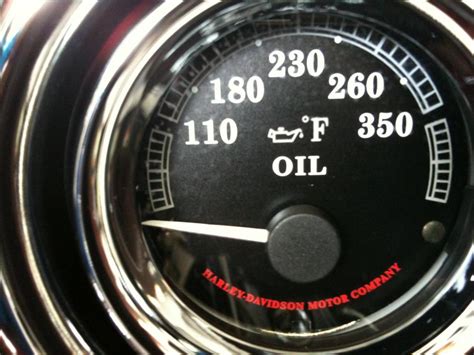 Harley Oil Temp Gauge Markings Harley Davidson Forums