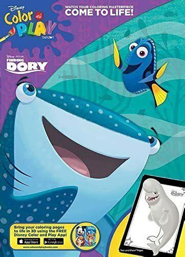 Finding Dory Color And Play My Favorite Coloring Book Pelican Industrial