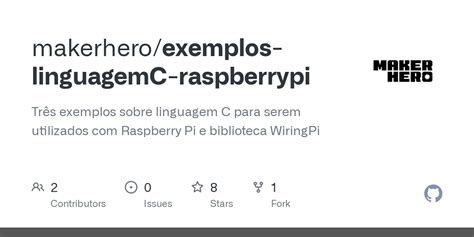 Issues · Makerhero Exemplos Linguagemc Raspberrypi · Github