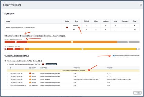 Ability To Filter On Fixable Vulnerabilities · Issue 2221