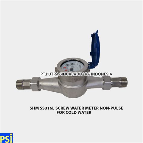 Shm Ss316l Screw Flow Meter Dn40 15 Inch
