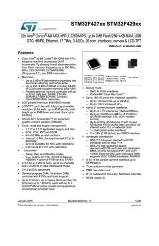 Stm32f429igt6 St Microcontroller At Rs 815piece Microcontroller In Chennai Id 2851894578488
