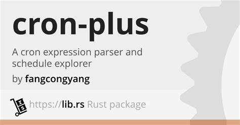 Cron Plus — Rust Date Time Library Lib Rs