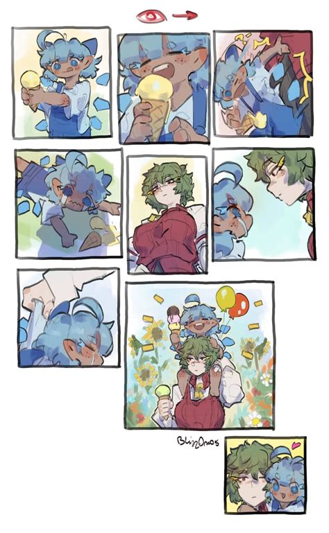 Cirno Kazami Yuuka And Tanned Cirno Touhou Drawn By Blizzomos