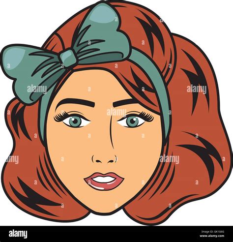 Woman Female Comic Pop Art Stock Vector Image And Art Alamy