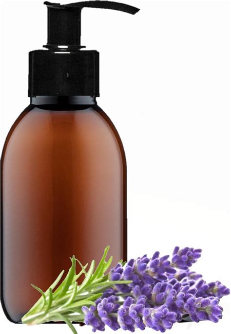 Massageolie Lavendel 125 Ml Met Pomp 100 Natuurlijk Biologisch En Koud Geperst
