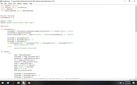 Python Program To Send Email With Attachment Gui App Using The Python