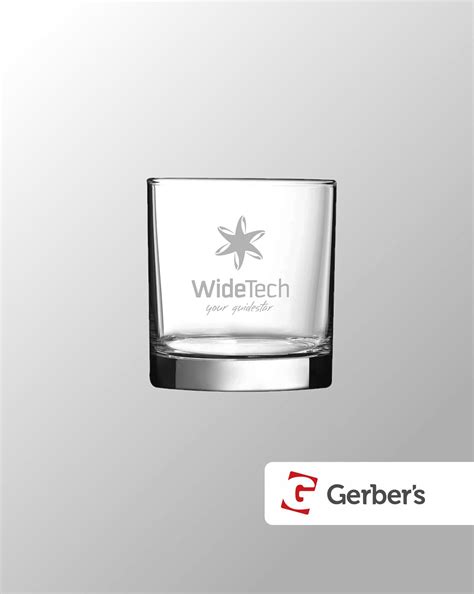 10oz Laser Engraved On The Rocks Glass Gerbers