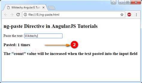 Angularjs Ngpaste Wikitechy