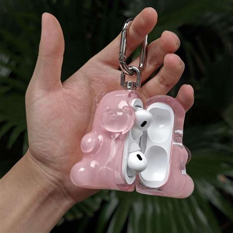 수심 Susim 유니크 소품샵 수심 Jelly Bear Airpods Case 에어팟 프로 12세대 전용 귀여운 곰돌이 젤리 모양으로 탄생한 에어팟 케이스 이