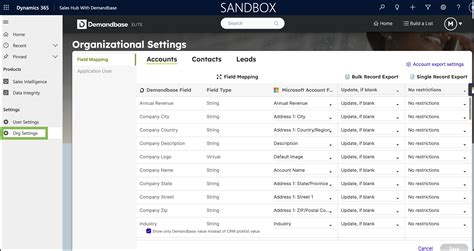Make Demandbase Sales Intelligence Available For Users In Microsoft