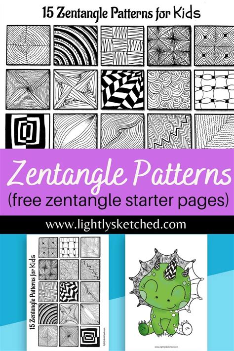 Types Of Zentangle Patterns At James Madrigal Blog