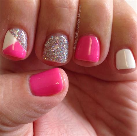 Create The Perfect Hot Pink And White Nail Designs In 2023 The Fshn