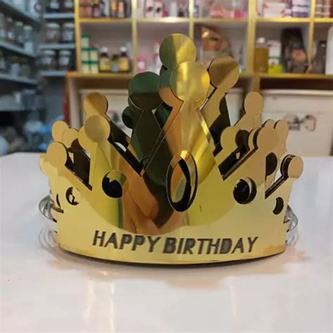 خرید و قیمت تاج تولد پسرونه و دخترونه با کیفیت مناسب همه سایز از غرفه عطاری و لوازم قنادی پروانه