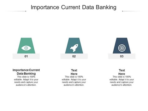 Importance Current Data Banking Ppt Powerpoint Presentation Template