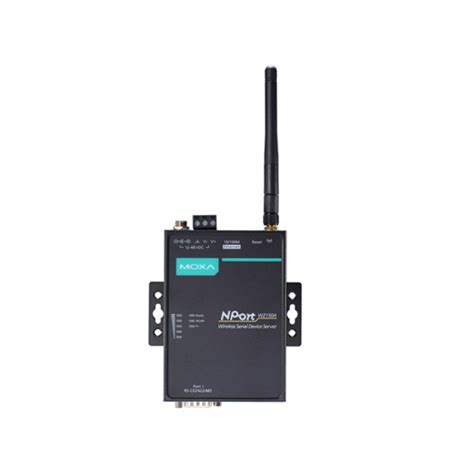 MOXA NPort W A US Serial To Wireless Device Server Easy World Automation