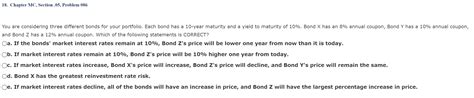 Solved 18 Chapter Mc Section 05 Problem 086 And Bond Z