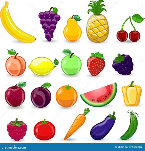 Frutas E Legumes Desenhos Fdplearn