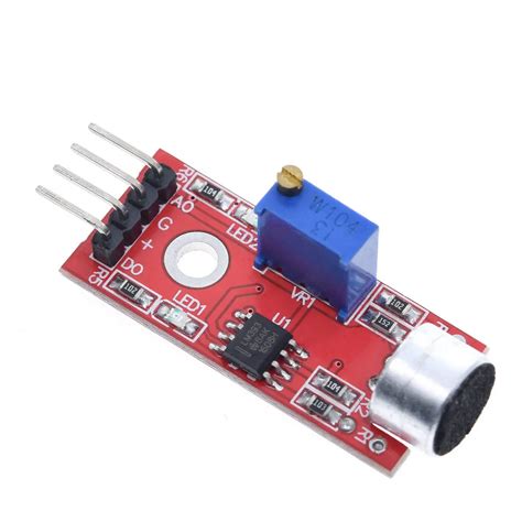 Microphone Sensor Sound Detection Avr Zaitronics