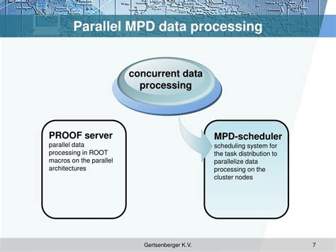 Ppt Scheduling System For Distributed Mpd Data Processing Powerpoint
