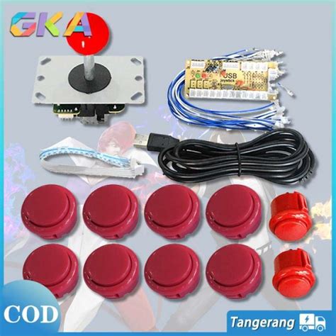 Promo 100 Produk Ori Arcade Game Button Joystick Controller Kontrol Joystick Konsol Game Diskon