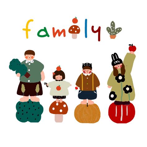 一家四口 高清图片，堆糖，美图壁纸兴趣社区