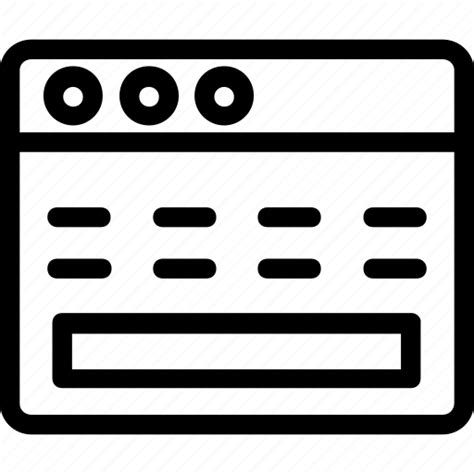 Script Seo Template Web Webpage Icon