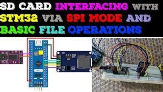 SD CARD Using SPI In STM32 Cube IDE File Handling Doovi