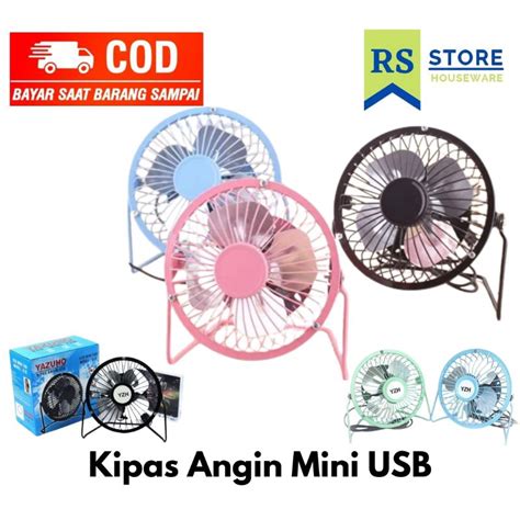 Jual Kipas Angin Usb Bahan Besi Usb Mini Fan Portable Kipas Angin Meja Usb Kipas Angin Usb Besi