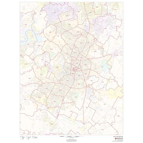 Zip Code Map Austin Tx