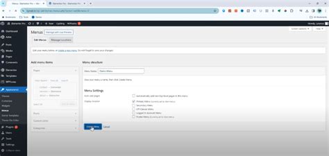 what is wordpress menus and how to create them techieglide 2024