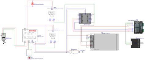 Counter Timer Sensor Pneumatic PLC Modbus Display System OSHWLab