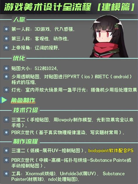 大厂游戏美术开发全流程汇总 建模篇 Csdn博客